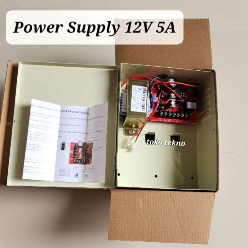 Promo Backup Box Power Supply Access Control 5A 12V Diskon 23% di ...