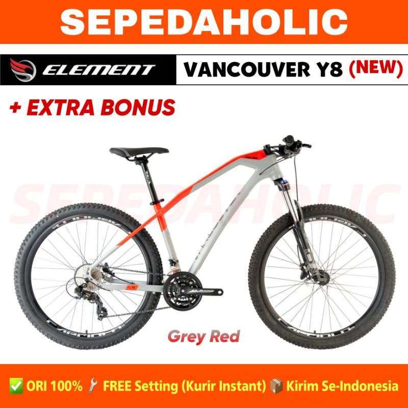 Jual Sepeda Gunung 27.5 MTB ELEMENT POLICE VANCOUVER Y8 New 2022 Alloy ...