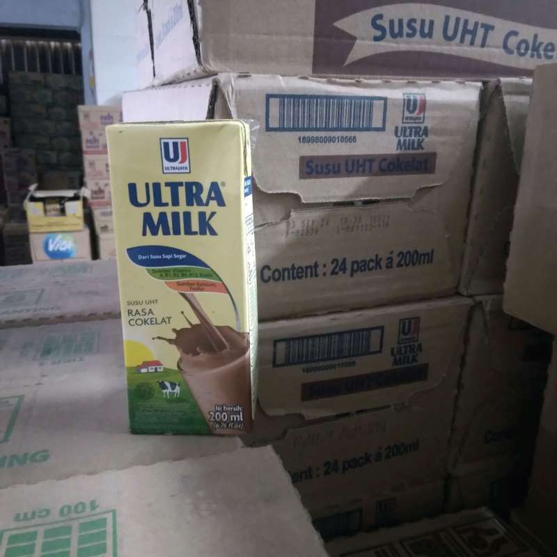 Jual Susu Ultra Milk 200 ML 1 Karton - Full Cream di Seller Zidan Syakib Qirani Shop - Telaga ...
