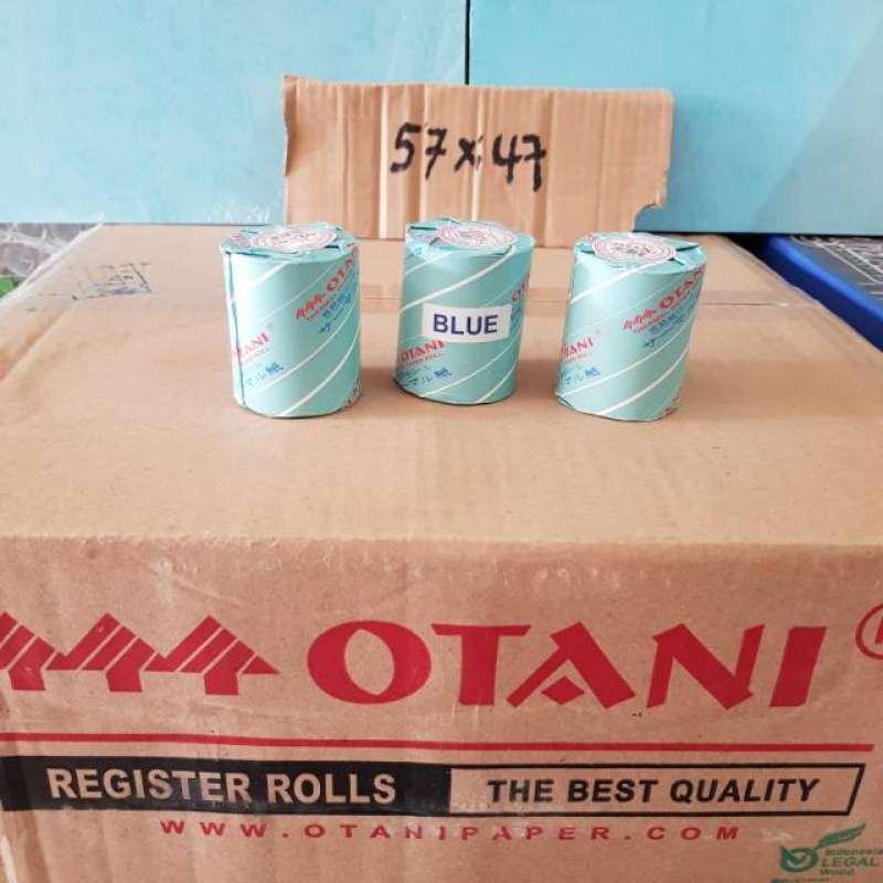 Jual Kertas struk thermal/ register roll 57x47 Otani di Seller jumon ...