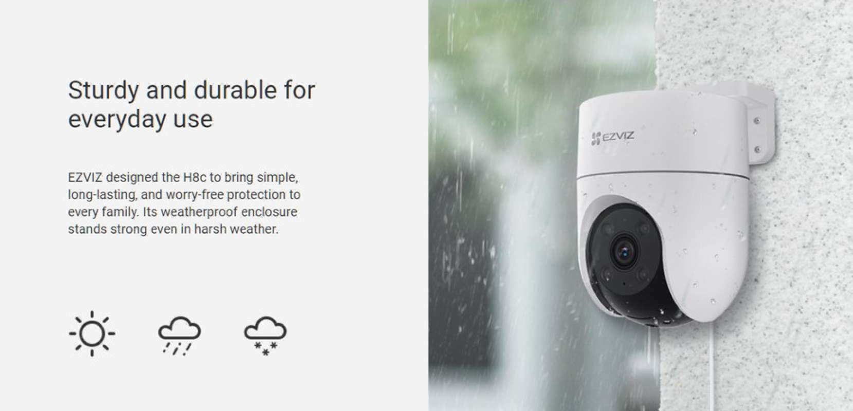 Jual EZVIZ CS - H8C Smart Wifi IP Camera CCTV Outdoor 2MP Pan Tilt Zoom ...