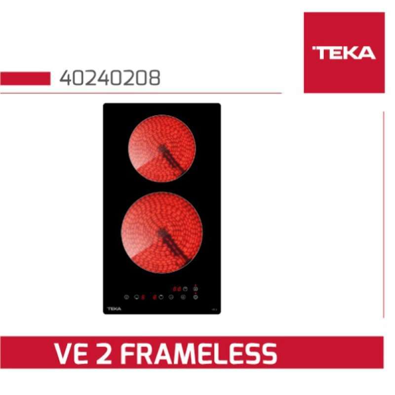 Promo Teka Electric Vitroceramic Ve 2 Frameless Built In 30Cm Diskon 23 ...