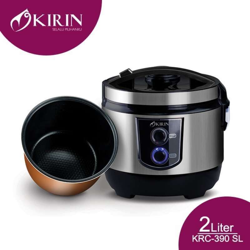 Promo Kirin Krc 390 Rice Cooker 3In1 Kapasitas 2 Liter Panci Keramik ...