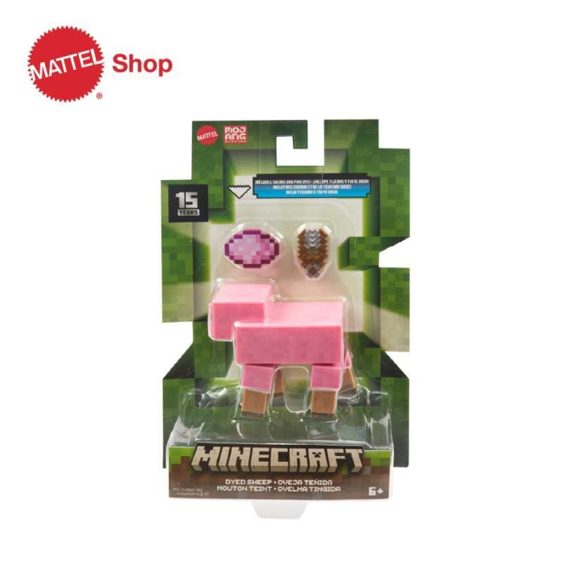 Jual Minecraft Core Figure Dyed Sheep - Mainan Action Figure di Seller ...