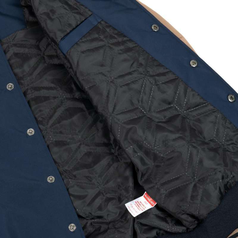 Promo Dobujack Jacket Varsity Hazeland Navy Saga Cream Diskon 66% di ...
