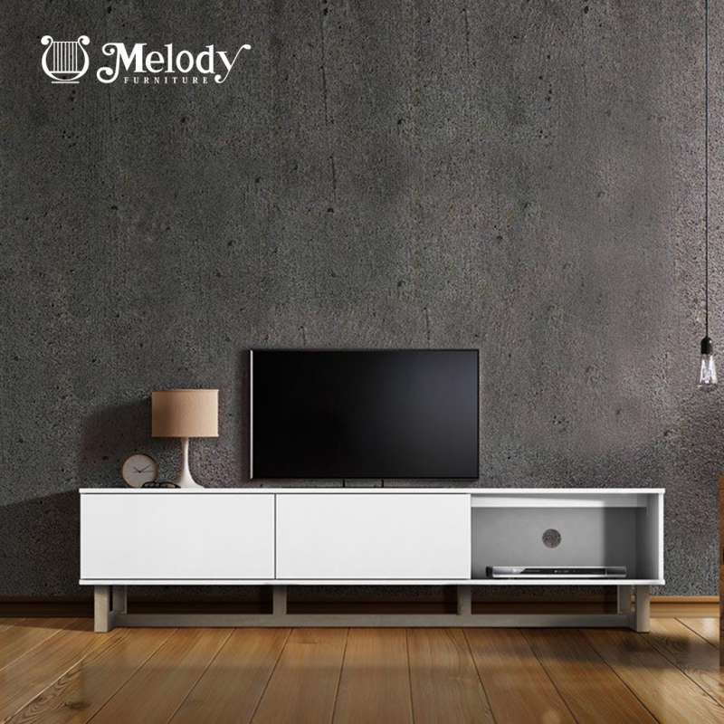 Promo Melody Furniture - Meja TV RAZE TV STAND 1800 WG - SOL White ...