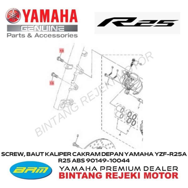 Jual Baut Kaliper Cakram Yamaha Terbaru Dengan Harga Termurah Di 2024 | Blibli