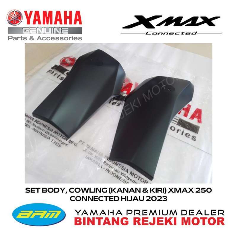 Jual SET BODY, COWLING (KANAN & KIRI) XMAX 250 CONNECTED HIJAU 2023 di ...