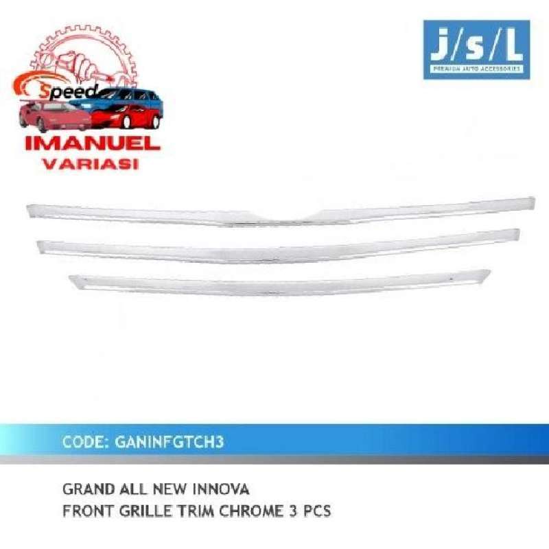 Jual new!! Grill Depan Grand Innova 2014 2015 JSL Front Grille Trim ...