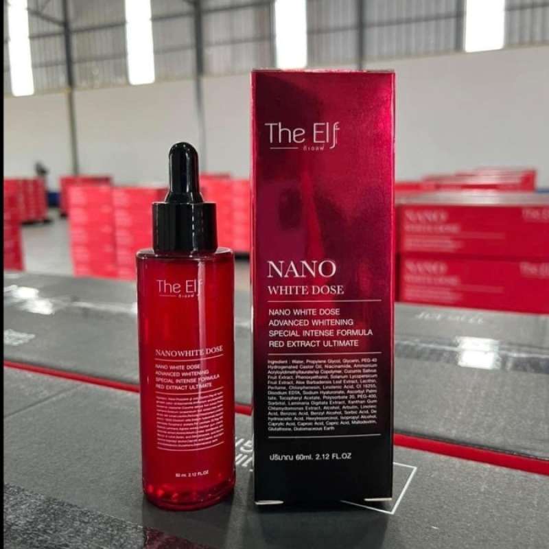 Jual THE ELF NANO WHITE DOSE BODY SERUM WHITENING ORI THAILAND 60 ML di ...