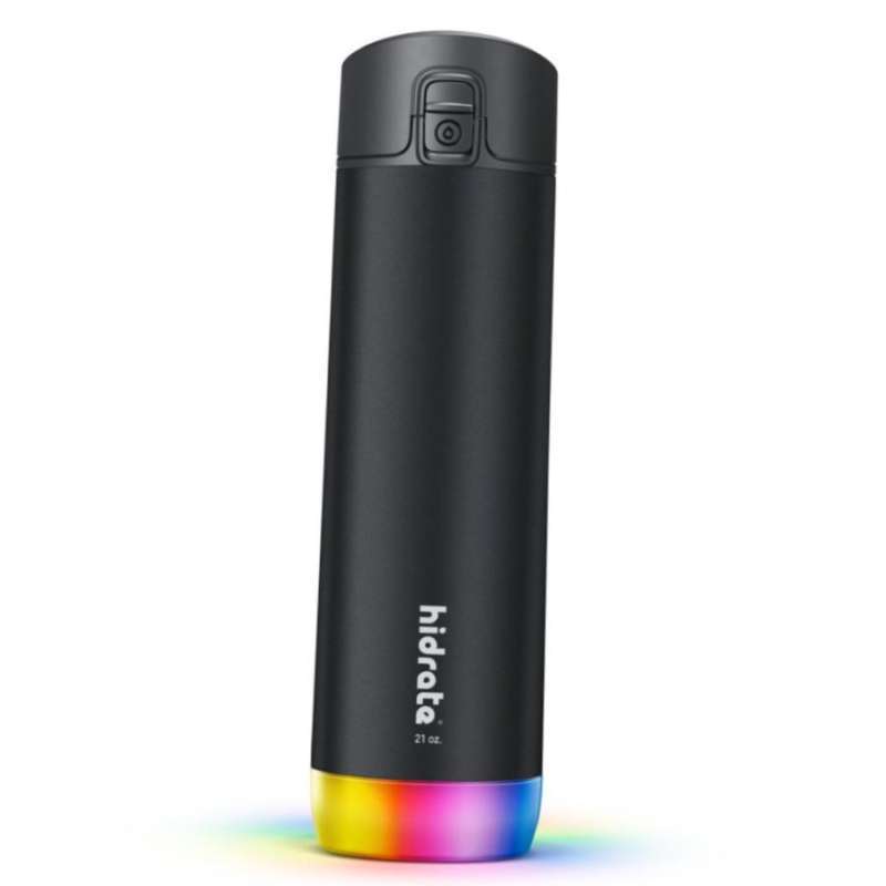 Promo HidrateSpark PRO STEEL - 21 oz Smart Water Bottle + Bonus Straw ...