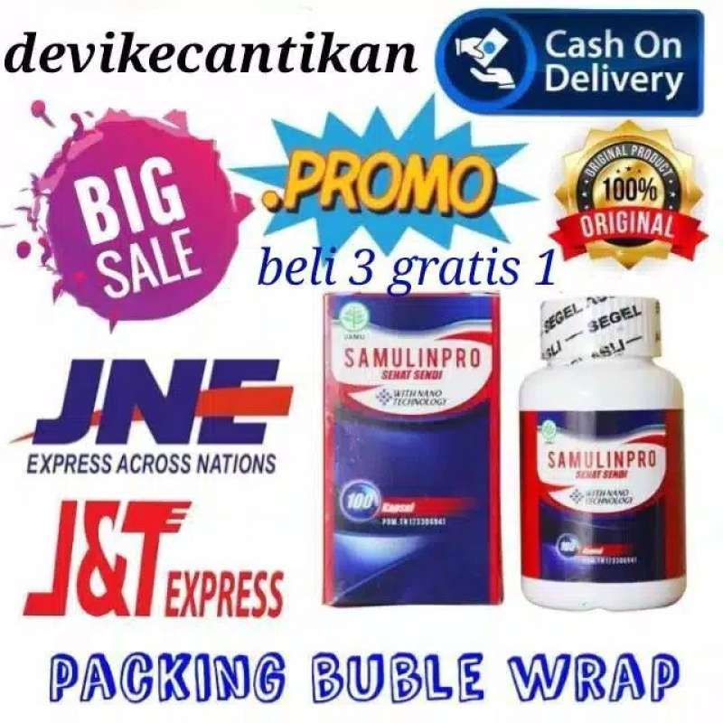 Promo SAMULINPRO- Samulin pro Walatra SEHAT SENDI Obat Tulang dan Sendi ...