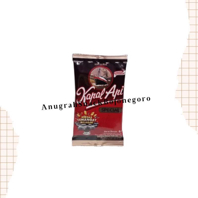 Jual Kapal Api Special Kopi Bubuk Renceng 6gr x 10 di Seller ...