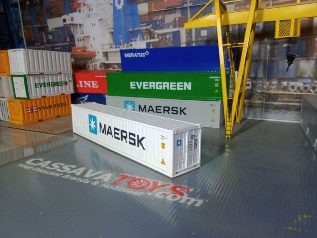 Promo DIECAST CUSTOM CONTAINER MINIATUR TRUCK TRAILER SKALA 43 SCANIA - LUTOFIA - Container ...