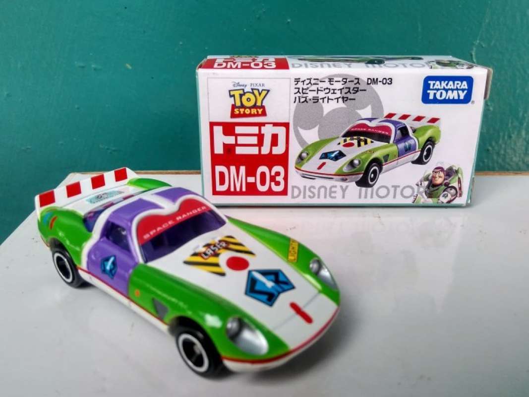 Promo TOMICA DISNEY MOTORS DM-03 SPEEDWAY STAR BUZZ LIGHTYEAR DIECAST MOBIL - LUTOFIA Diskon 50% ...