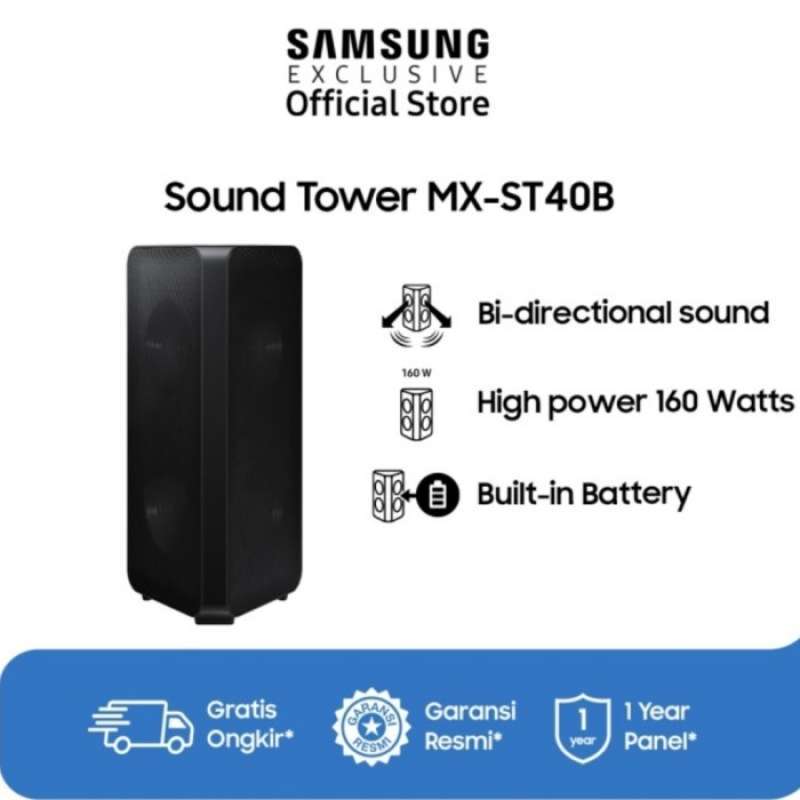 Promo SPEAKER PORTABLE MX ST40B SOUND TOWER MX ST40 AUDIO - XIONSTORE Diskon 50% di Seller ...