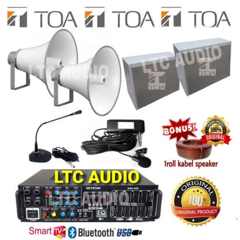 Promo PAKET SALON TOA/PAKET SOUND TOA MASJID & MUSHOLLA INDOOR&OUTDOOR ...