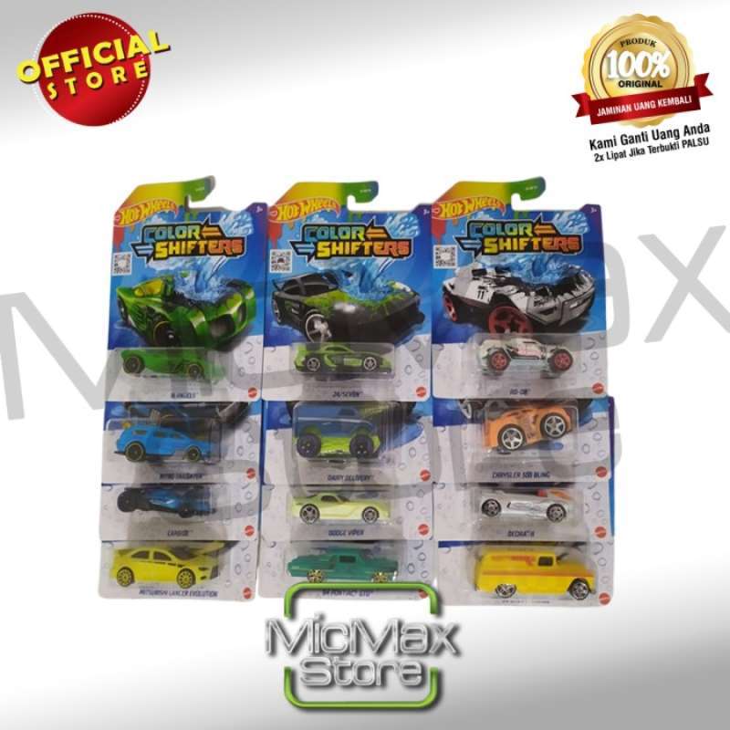 Promo HOT WHEELS HOTWHEELS COLOR SHIFTERS CARS DIECAST - Diskon 50% di ...