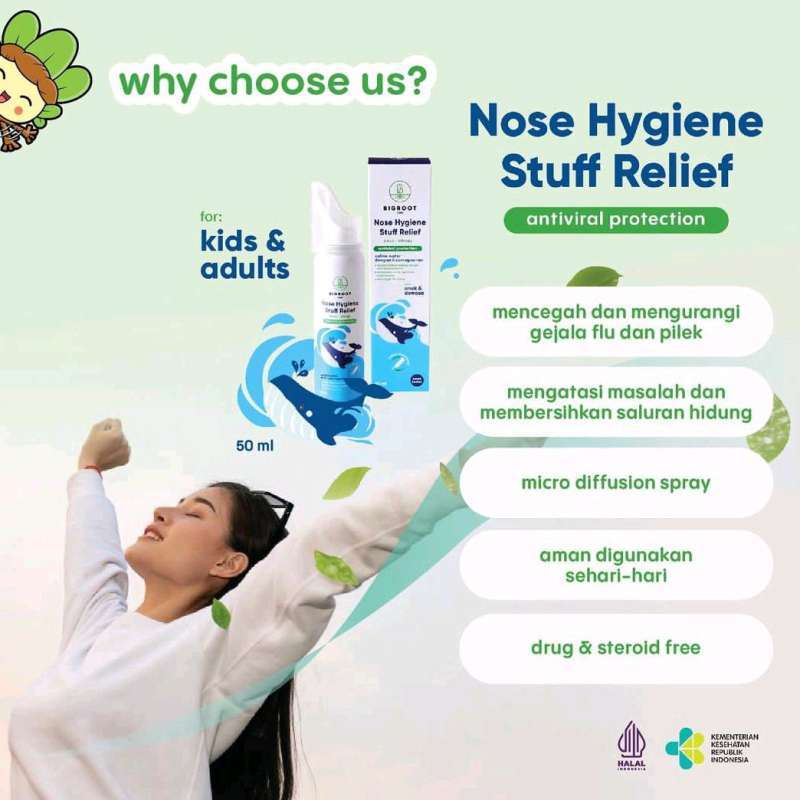 Jual Bigroot Nose Hygiene / Cairan Pembersih Hidung - Stuff Relief ...