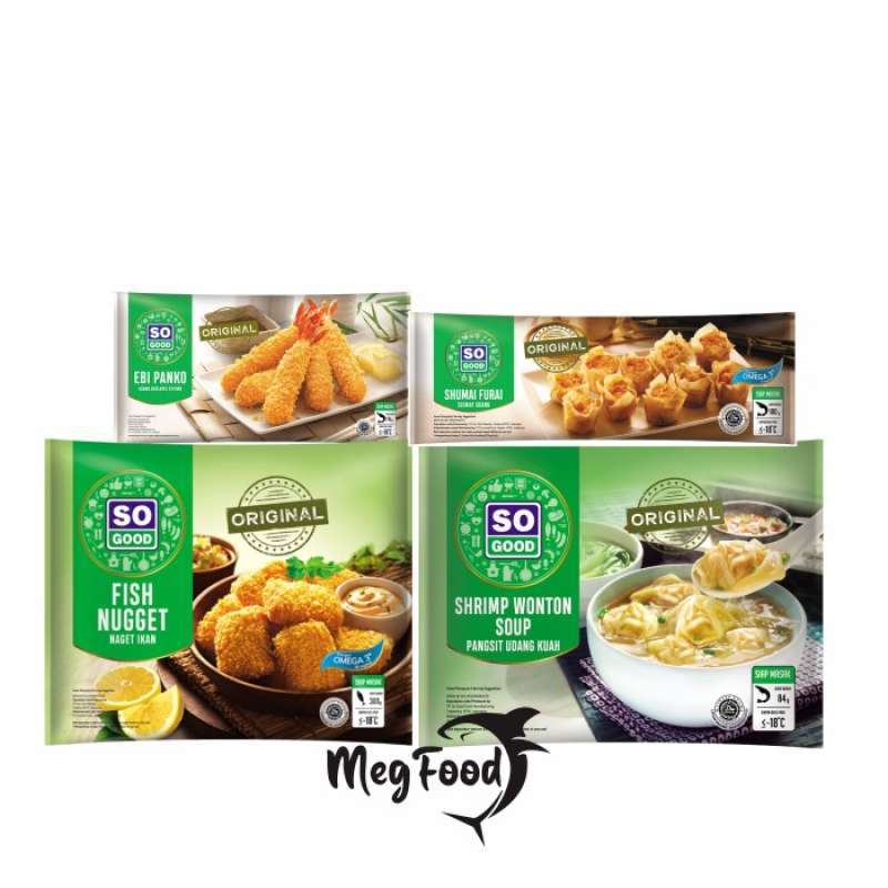 Jual So Good Nugget Original | Ebi Panko | Pangsit Udang - Shumai Furai ...