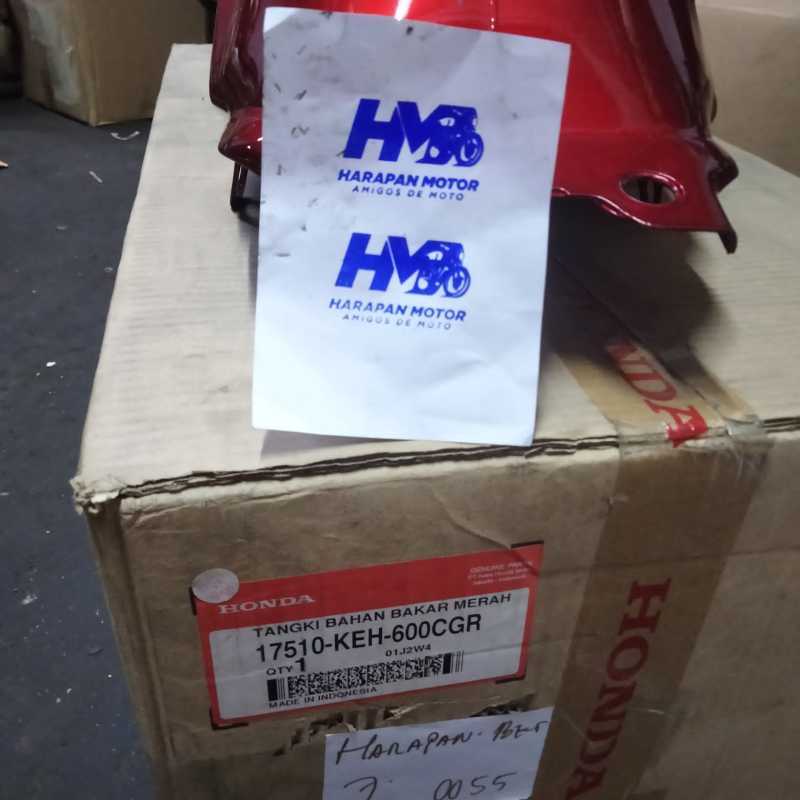 Jual Tangki Bensin Megapro Primus Merah AHM 17510-KEH-600CGR di Seller ...