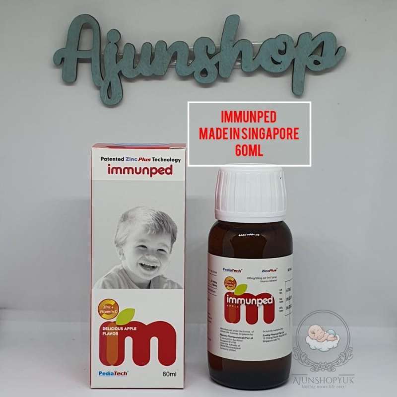 Jual Sale Imunped Zinc Vitmain C Apple Flavor 60ml (Singapore) di ...