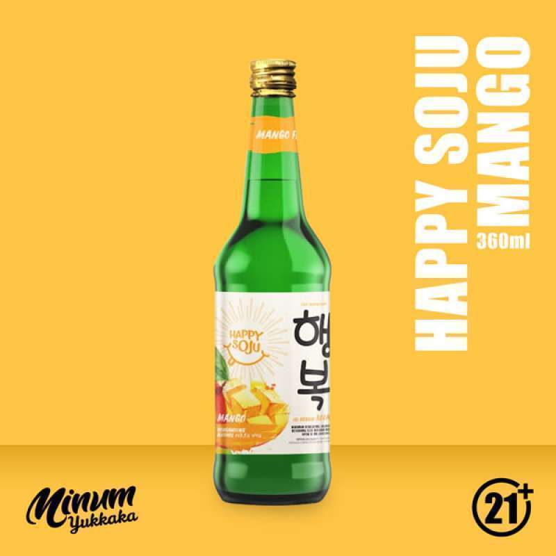 Jual Happy Soju Mango 360ml Di Seller Minum Yuk Kaka Jakbar ...