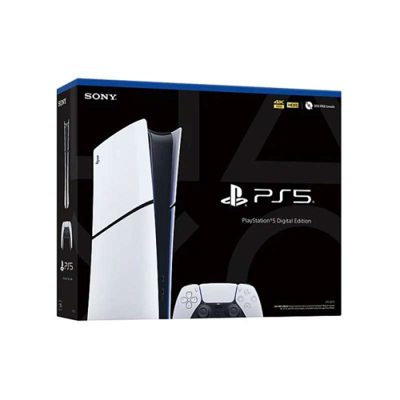 Jual Sony PS5 Slim Console Digital Edition Sony Playstation 5, Ukuran ...