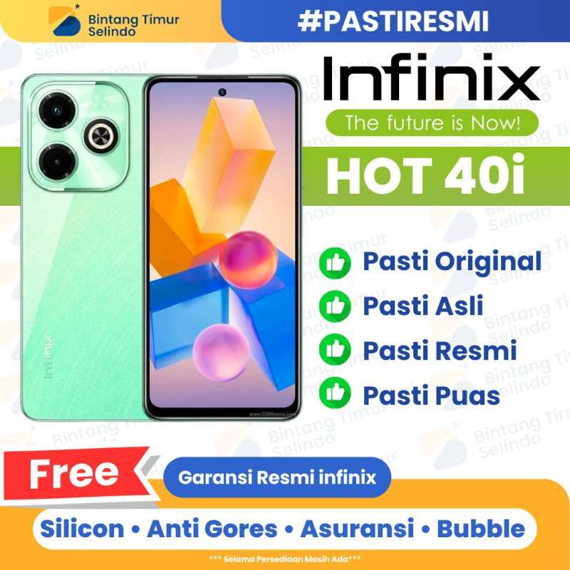 Jual Infinix Hot 40i 8/256GB - Garansi Resmi 1 Tahun di Seller Bintang ...