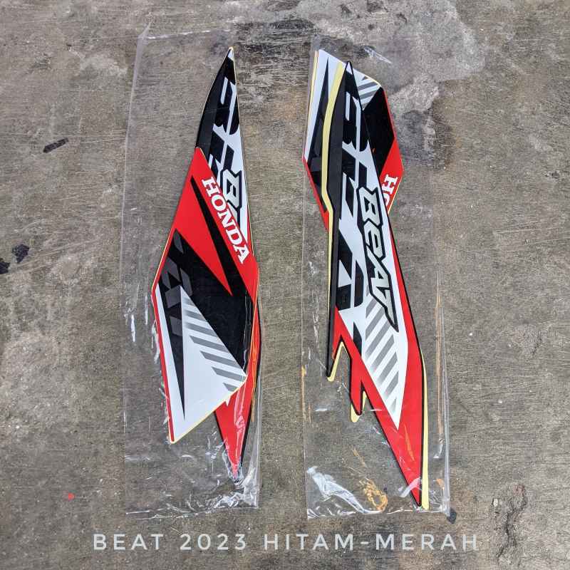Promo Striping Honda Beat Fi 2023 Deluxe - Stiker Lis Motor Model ...