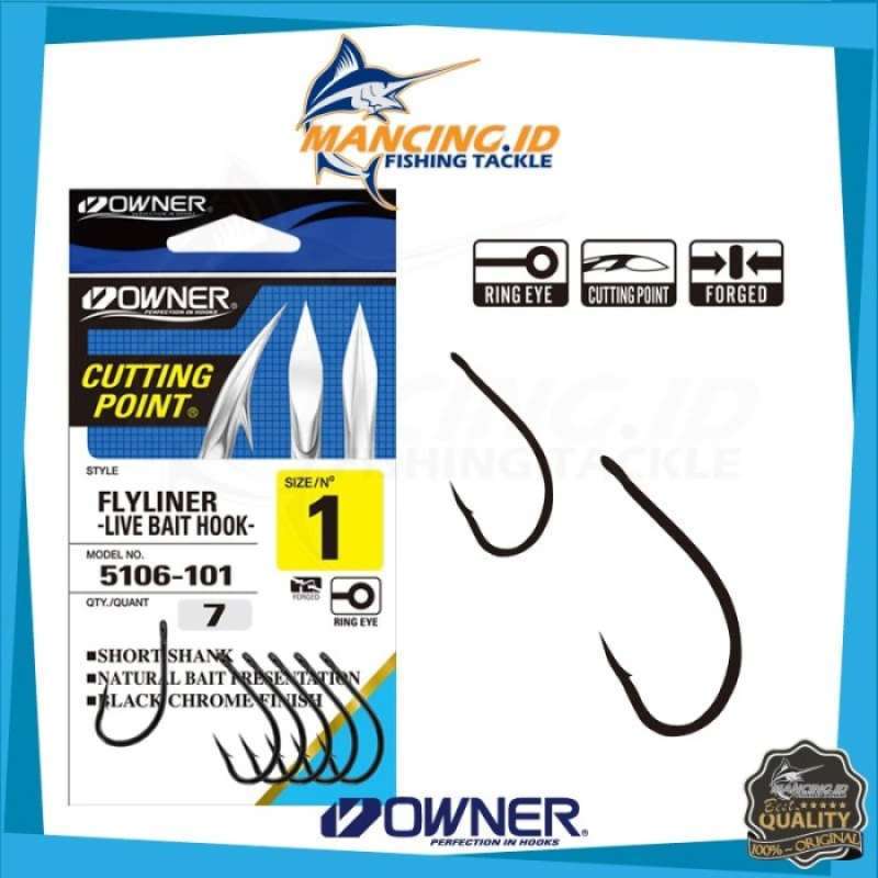 Jual Sale Owner Flyliner Live Bait 5106 Hook Pancing Kail Made In Japan - 4 Di Seller Toserbu ...