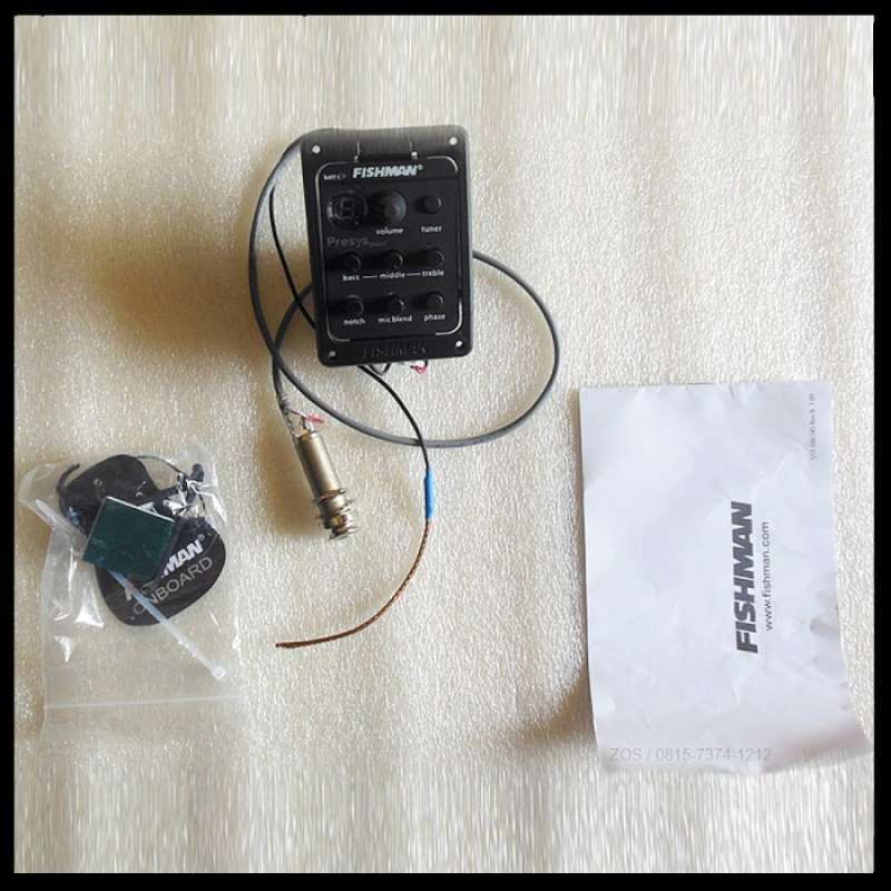 Jual Equalizer Preamp Fishman Presys Mic Blend - +Baterai & Pick - Only Equalizer di Seller ZEB ...
