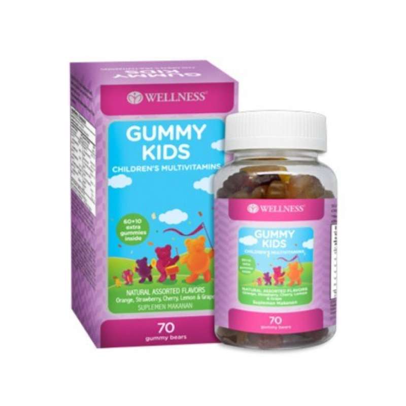 Jual Wellness Gummy Kids Children's Multivitamins 30 gummy bear, Ukuran ... Jual Wellness Gummy Kids Children's Multivitamins 30 gummy bear, Ukuran ...