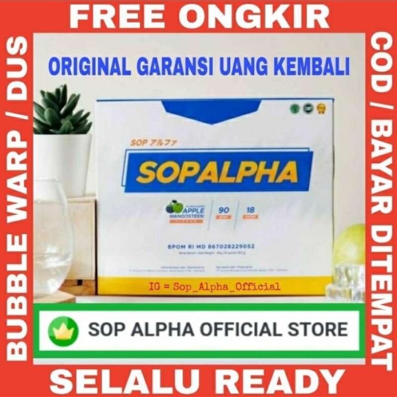 Promo SOP ALPHA Bioboost 1 Box 18 Sachet Zeforce Immune Booster ...
