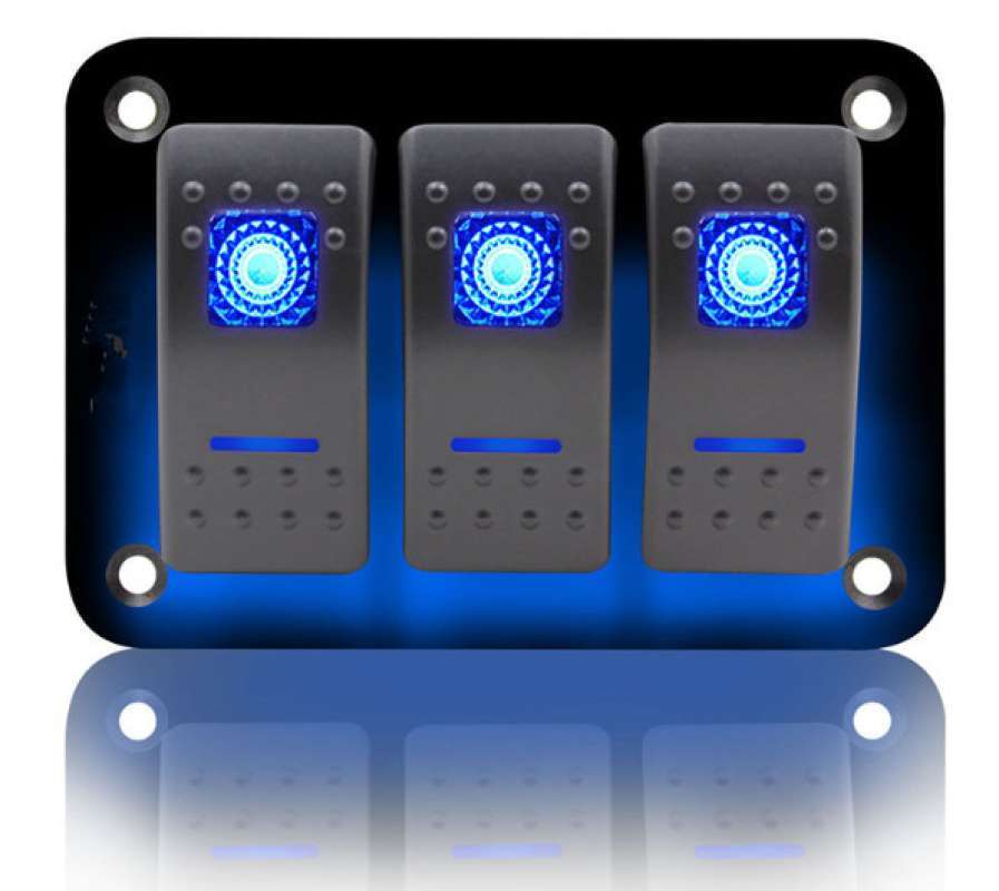 Promo SAKLAR OFFROAD 3 GANG SWITCH PANEL ARB Models Diskon 9% di Seller ...