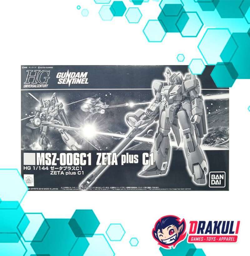 Jual BANDAI Plamo HGUC Gundam Sentinel MSZ-006C1 Zeta Plus C1 di Seller Drakuli Hobbies - Grogol ...