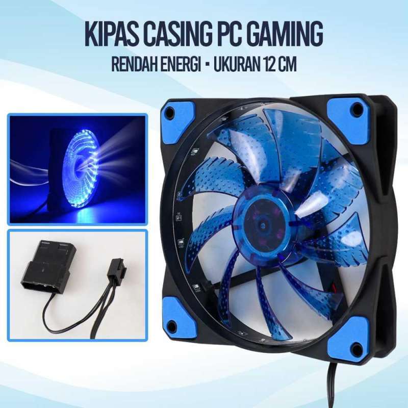 Promo SXDOOL Kipas Casing PC Gaming LED CPU Fan 12cm 12025 Kipas Angin ...