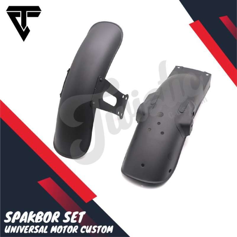 Promo SPAKBOR SET DEPAN BELAKANG MOTOR CUSTOM UNIVERSAL JAPSTYLE ...