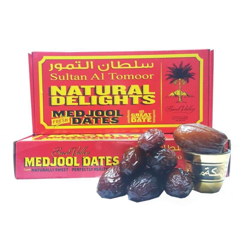 Jual Natural Delights Bard Valley 500 gr - Medjool Dates Kurma di ...