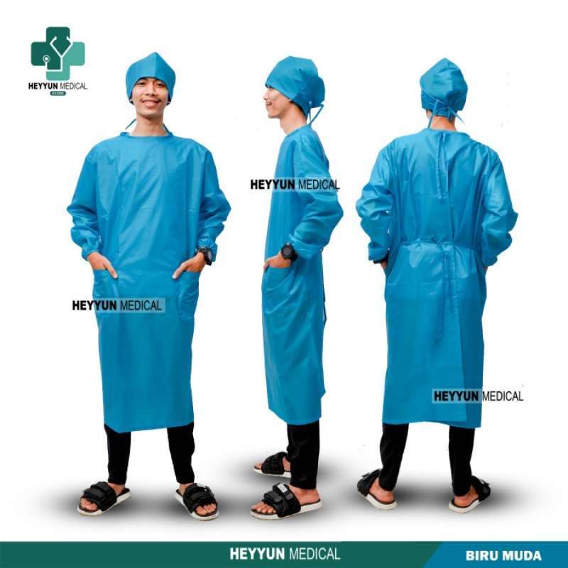 Promo Surgical Gawn Apd Gown Baju Bedah Operasi Baju Tenaga Medis ...