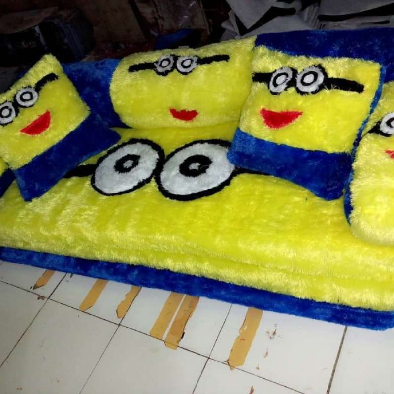 Sofa Bed Karakter Minion | Baci Living Room
