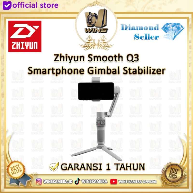 Promo ZHIYUN SMOOTH Q3 SMARTPHONE GIMBAL STABILIZER Diskon 50% di Seller XionStore - Meruya ...