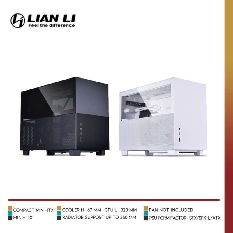 Jual LIAN LI Q58 | Mini-ITX Aluminum Chassis - Hitam di Seller Nano ...
