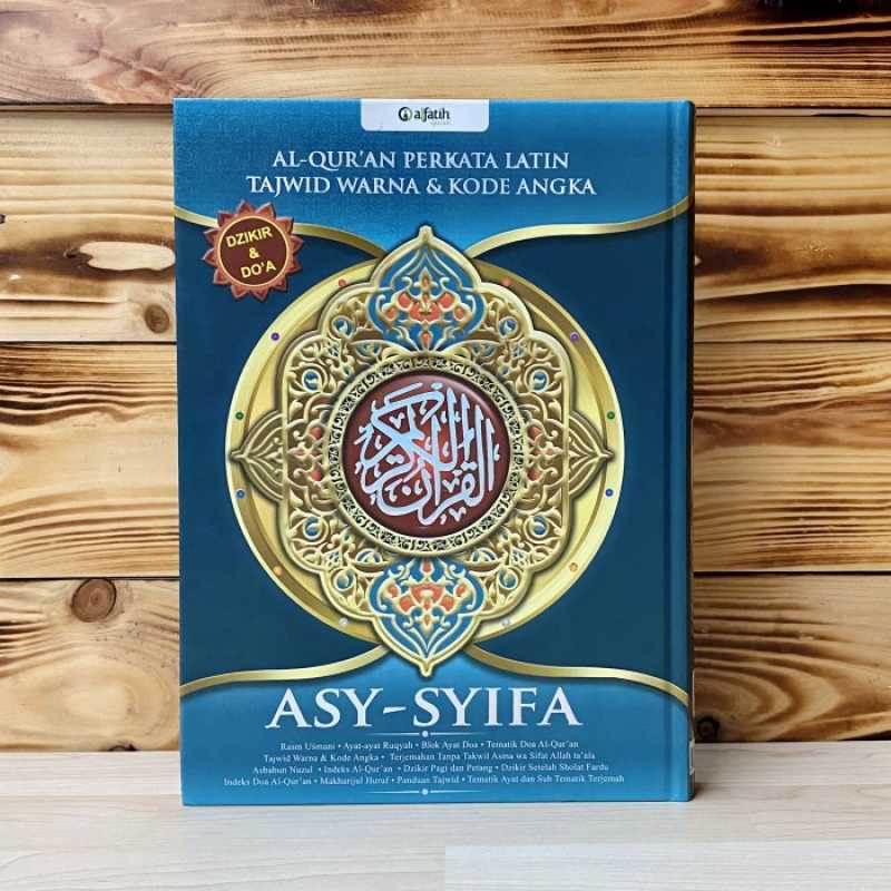 Promo Alquran Asy Syifa A4, Al Quran Perkata Latin Dan Tajwid Warna ...