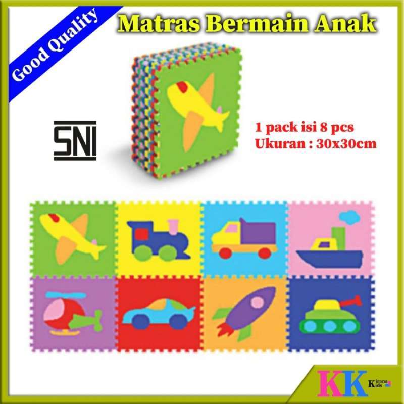 Promo Playmat Transportasi - Playmat Edumat Matras Alas Lantai bermain ...