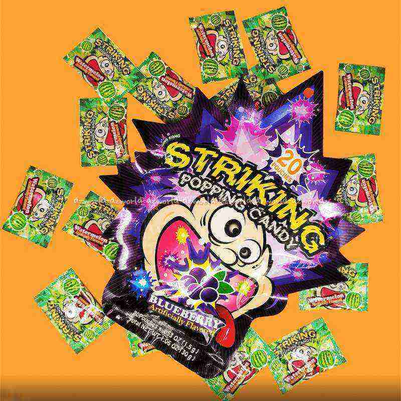 Jual Striking Popping Candy 20pouches Rasa Strawberry Artificially ...