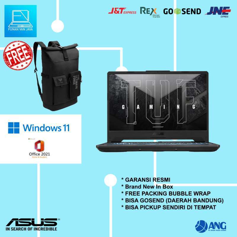 Jual Asus Tuf A15 Fa506nf-r525b3t-o /amd Ryzen 5-7535hs/16gb/512gb Ssd ...