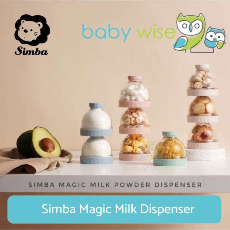 Promo Simba Magic Milk Powder Dispenser - Multicolor Avocado Diskon 21% ...