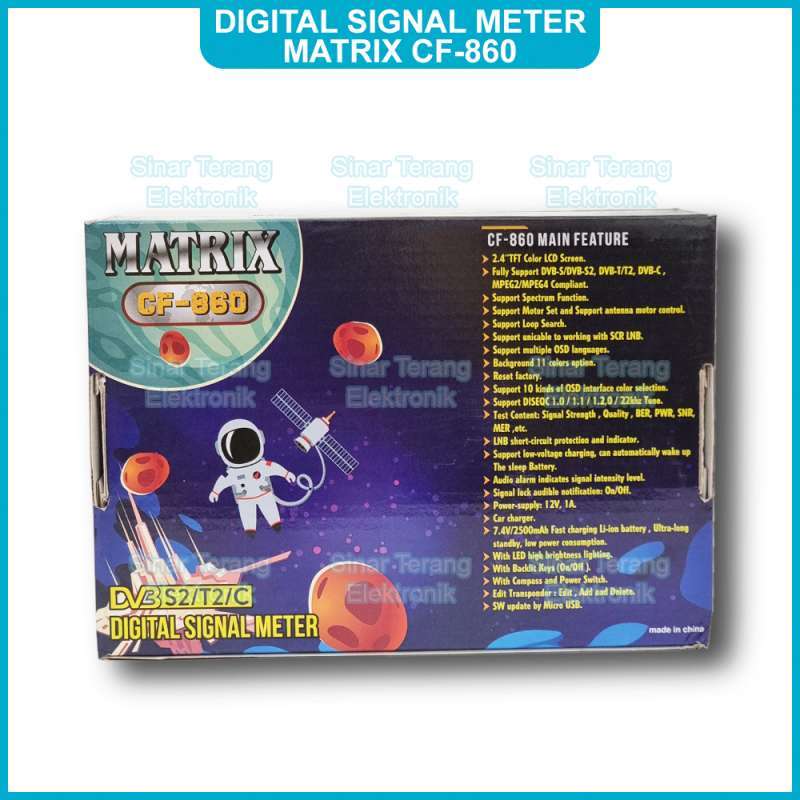 Promo Digital Signal Meter Satelit Finder untuk Parabola dan Antena TV ...