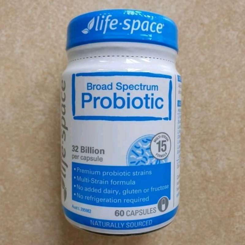 Jual Lifespace Life Space Broad Spectrum Probiotic 32 Billions - 60 ...